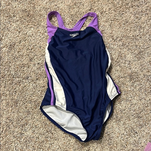 Speedo | Swim | Speedo Performance One Piece Swimsuit Blue And Purple ...